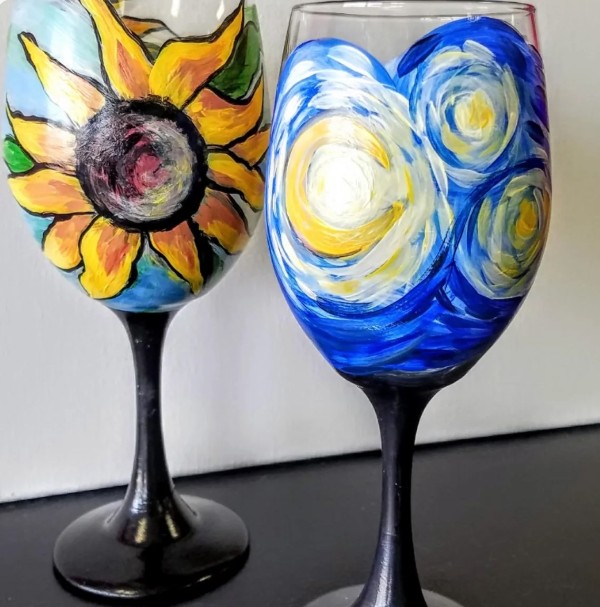 Wine Glass Painting @ Breaux Vineyard - Breaux Vineyards
